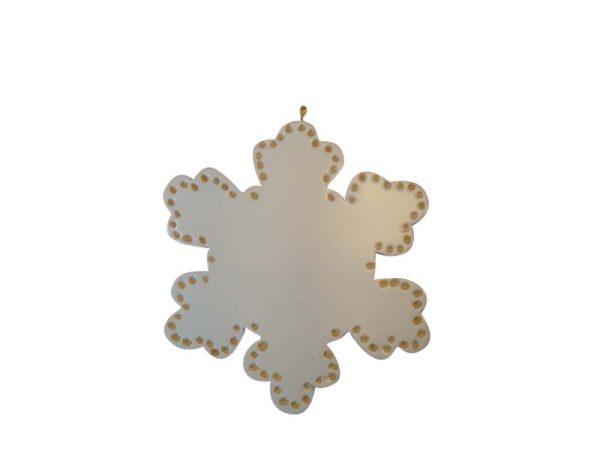 White Snowflake Base - Festive Elf